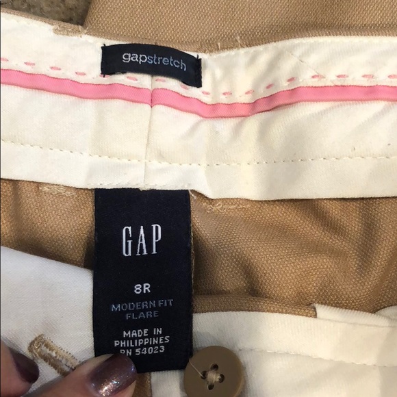 GAP | Pants & Jumpsuits | Gap Tan Flare Leg Trousers | Poshmark